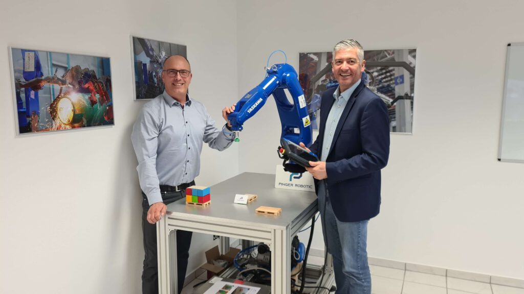 Besuch unseres Partners Mosca | Pinger Robotic GmbH
